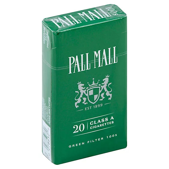 Pall Mall: Menthol 100s Box – RD Smoke Shop