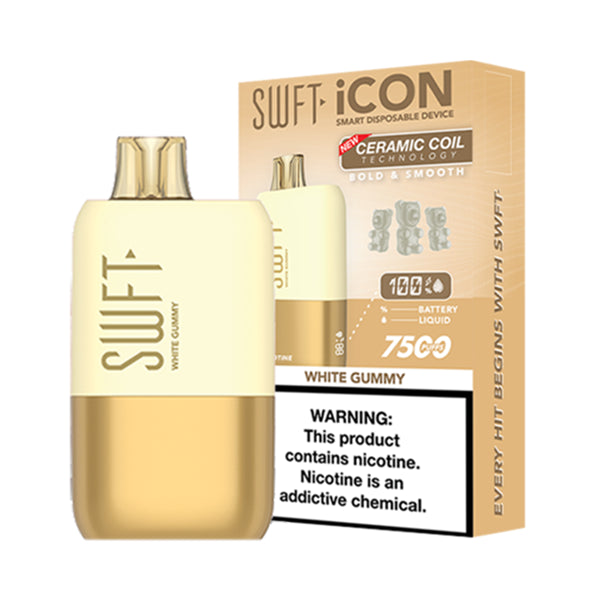 Swift Icon White Gummy (7500) – RD Smoke Shop